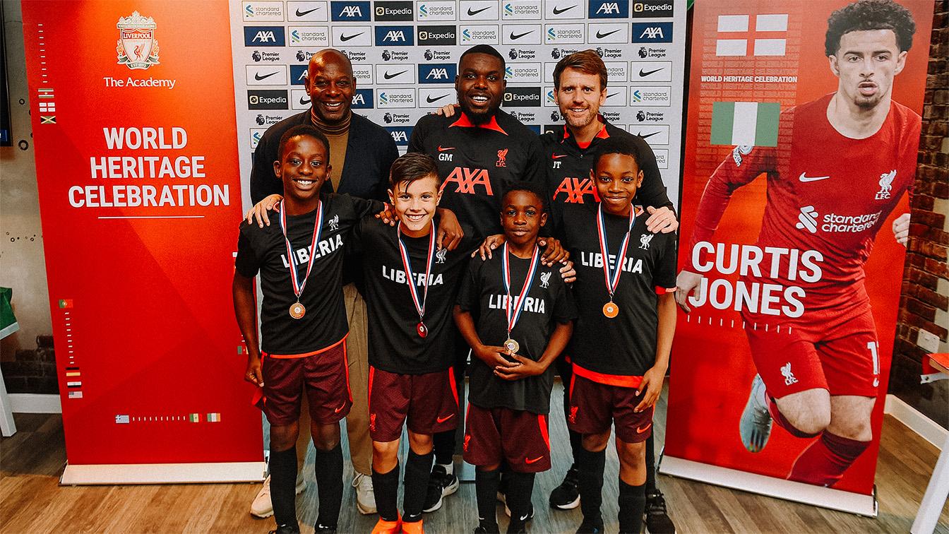 How the LFC Academy celebrated Black History Month - Liverpool FC